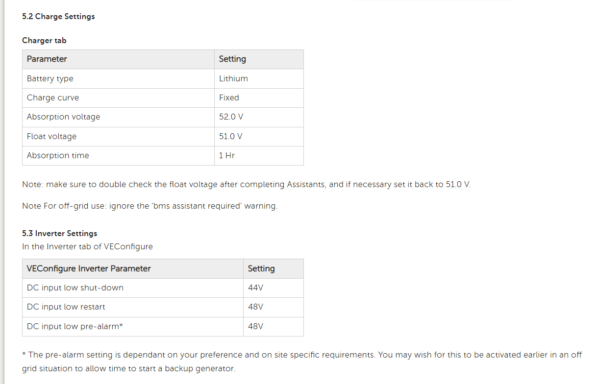 Configuration des batteries pylontech et victron | ataum